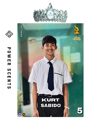 Kurt Sabido - Mr. & Ms. HUMMS Power Scents Award 2024 - Pageant Vote PH