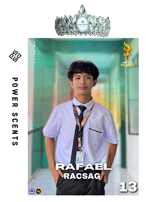Rafael Racsag - Mr. & Ms. HUMMS Power Scents Award 2024 - Pageant Vote PH