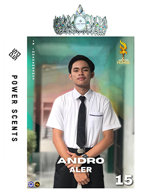 Andro Aler - Mr. & Ms. HUMMS Power Scents Award 2024 - Pageant Vote PH