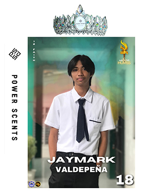 Jaymark Valdepeña - Mr. & Ms. HUMMS Power Scents Award 2024 - Pageant Vote PH