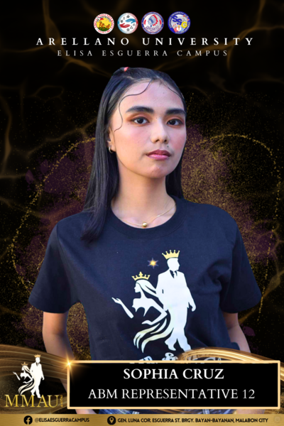 SOPHIA CRUZ - MMAU-Elisa Esguerra Campus 2024 -SRHS - Pageant Vote PH