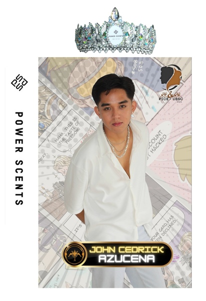 John Cedrick Azucena - Mr & Ms PICE-UBSC Power Scents Special Award - Pageant Vote PH