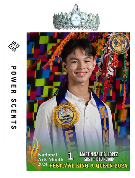Martin Jake Lopez - Festival King & Queen - Power Scents Award - Pageant Vote PH
