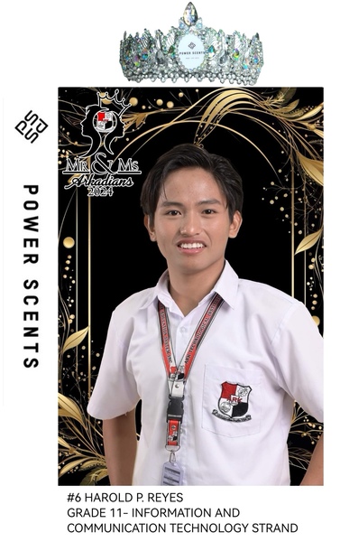 Harold Reyes - Mr & Ms Arkadians 2024 - Power Scent Award - Pageant Vote PH