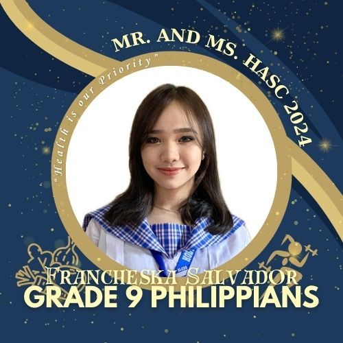 FRANCHESKA B. SALVADOR - Mr. & Ms. HASC 2024 - Pageant Vote PH