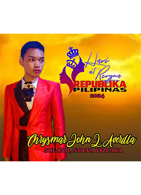 Chrysmar John Averilla - Hari At Reyna Republika Pilipinas 2024 - Pageant Vote PH