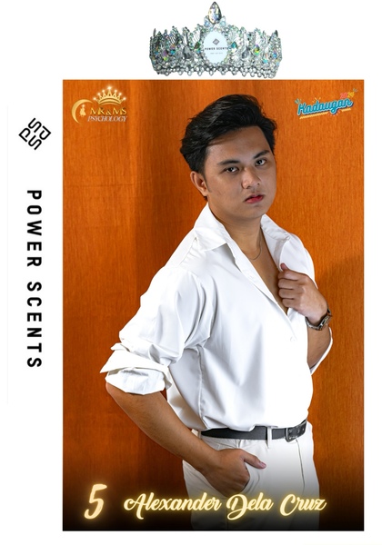 Alexander Dela Cruz - Mr & Ms Psychology 2024 - Power Scents Award ...