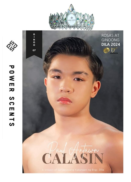 Paul Antawn Calasin - Rosas At Ginoong Dila - Power Scents Award - Pageant Vote PH