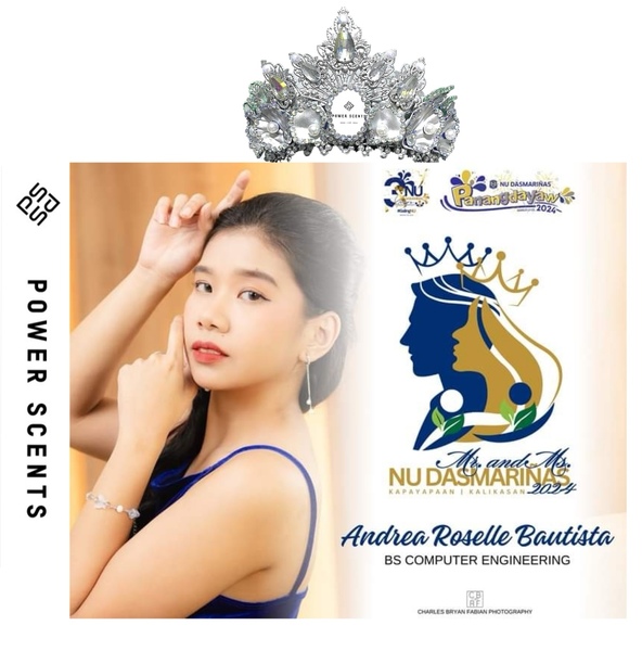 Andrea Roselle Bautista - Mr & Ms NU Dasmarinas - Power Scents Award - Pageant Vote PH