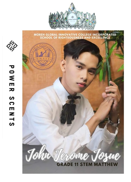 John Jerome Josue - Mr & Ms Moreh Global - Power Scents Award - Pageant Vote PH