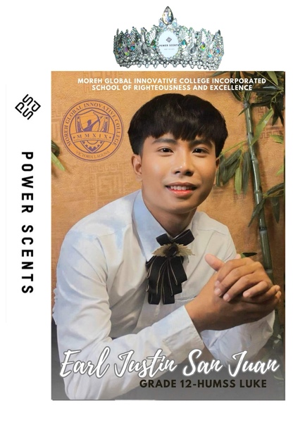 Earl Justin San Juan - Mr & Ms Moreh Global - Power Scents Award - Pageant Vote PH