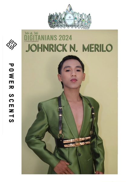 Johnrick Merilo - Mr & Ms Digitanians - Power Scents Award - Pageant Vote PH