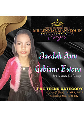 Jaedah Ann Gabiaño Esteva - Millenial Mannequin Philippines Visayas ...