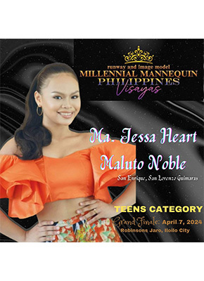 Ma. Jessa Maluto Noble - Millenial Mannequin Philippines Visayas 2024 - Pageant Vote PH