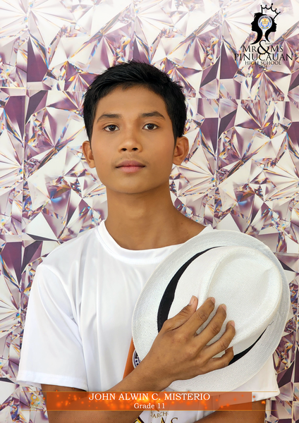 JOHN ALWIN C. MISTERIO - Mr & Ms Pinucauan High School 2024 - Pageant Vote PH