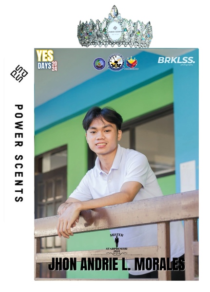 Jhon Andrei Morales - Mr & Ms Starpreneur 2024 -Power Scents Award - Pageant Vote PH