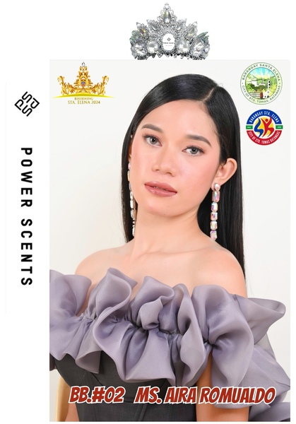 Aira Romualdo - Binibining Sta Elena 2024 Power Scents Award - Pageant Vote PH