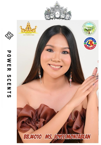 Joyce Montablan - Binibining Sta Elena 2024 Power Scents Award - Pageant Vote PH