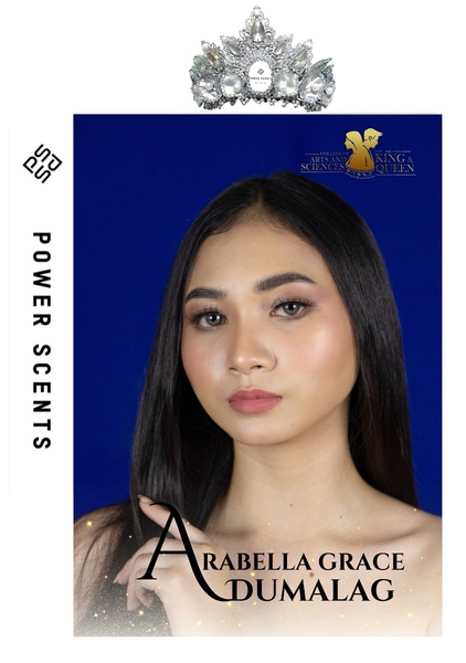 Arabella Grace Dumalag - CAS King & Queen 2024 - Power Scents Award ...