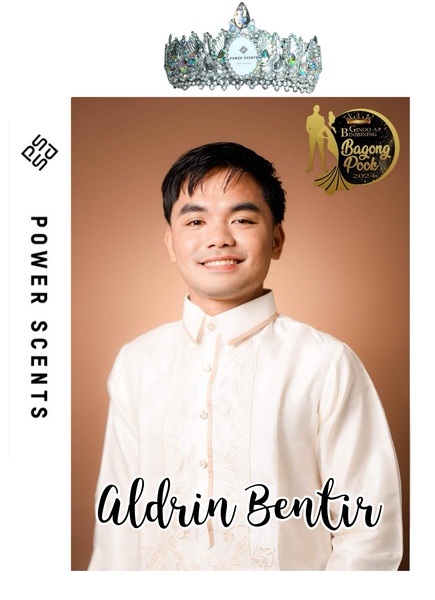 Aldrin Bentir - G at Bb Bagong Pook 2024 -Power Scents Award - Pageant Vote PH