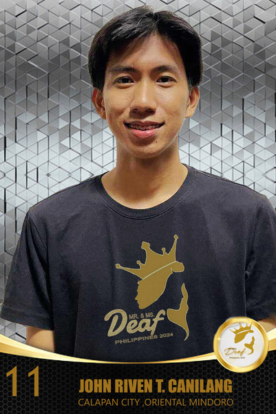 JOHN RIVEN T. CANILANG - Mr. & Ms. Deaf Philippines 2024 - Pageant Vote PH