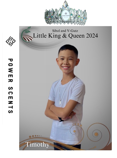 Timothy - Little King & Queen 2024 -Power Scents Award - Pageant Vote PH