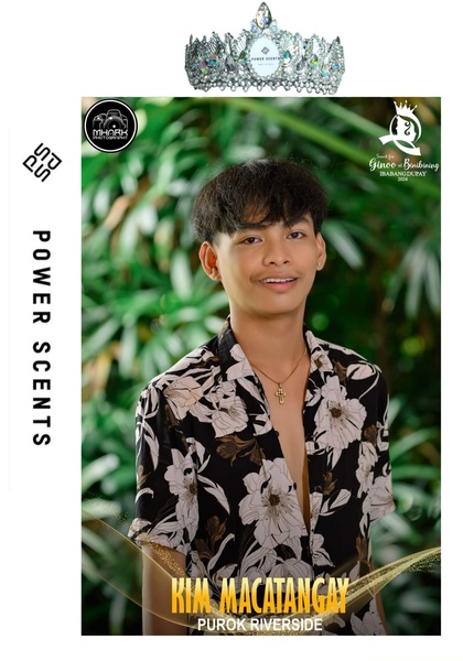 Kim Macatangay - Ginoo at Bb Ibabang Dupay 2024 -Power Scents - Pageant Vote PH