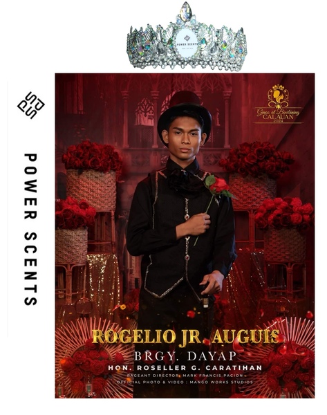 Rogelio Jr. Auguis - Ginoo at Bb Calauan 2024 - Power Scents - Pageant Vote PH