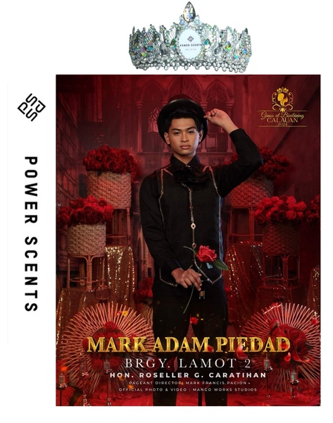 Mark Adam Piedad - Ginoo at Bb Calauan 2024 - Power Scents - Pageant ...