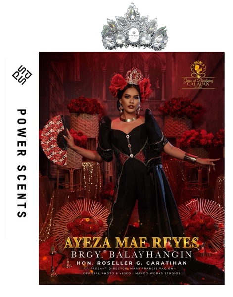Ayeza Mae Reyes - Ginoo at Bb Calauan 2024 - Power Scents - Pageant Vote PH