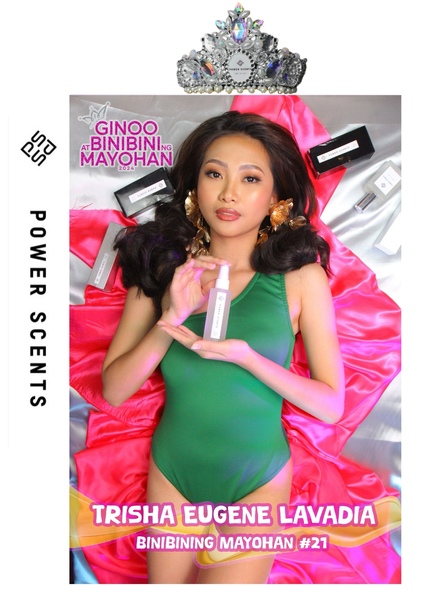 Trisha Eugene Lavadia - Ginoo at Bb Mayohan 2024 - Power Scents - Pageant Vote PH