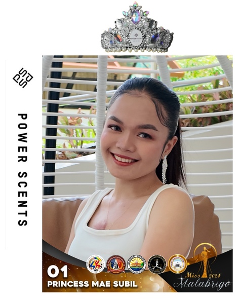 Princess Mae Subil - Miss Malabrigo 2024 - Power Scents Award - Pageant Vote PH