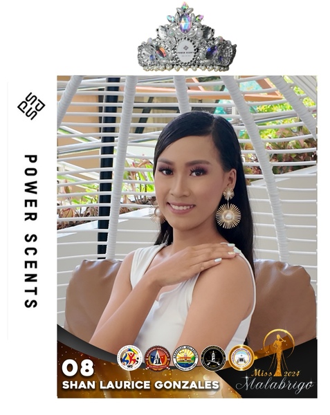 Shan Laurice Gonzales - Miss Malabrigo 2024 - Power Scents Award ...