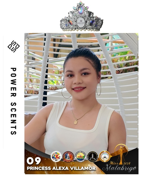 Princess Alexa Villamor - Miss Malabrigo 2024 - Power Scents Award - Pageant Vote PH
