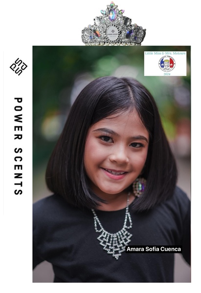 Amara Sofia Cuenca - Little Miss Motown 2024 - Power Scents Award - Pageant Vote PH