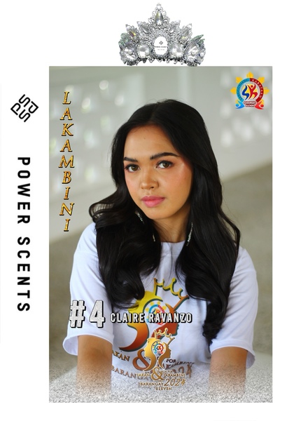 Claire Ravanzo - Lakan at Lakambini ng Brgy Eleven 2024 - PS - Pageant ...