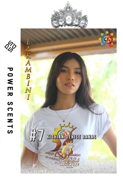 Kishian Denise Ranas - Lakan at Lakambini ng Brgy Eleven 2024 - PS ...