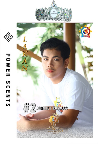 Johnrey Rosales - Lakan at Lakambini ng Brgy Eleven 2024 - PS - Pageant ...