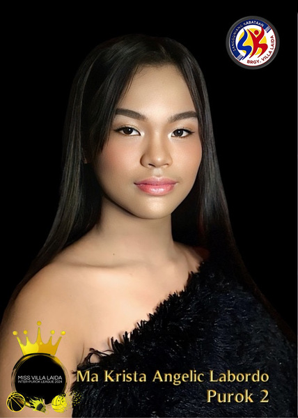 Ma Krista Angelic Labordo - Miss Villa Laida 2024 - Pageant Vote PH