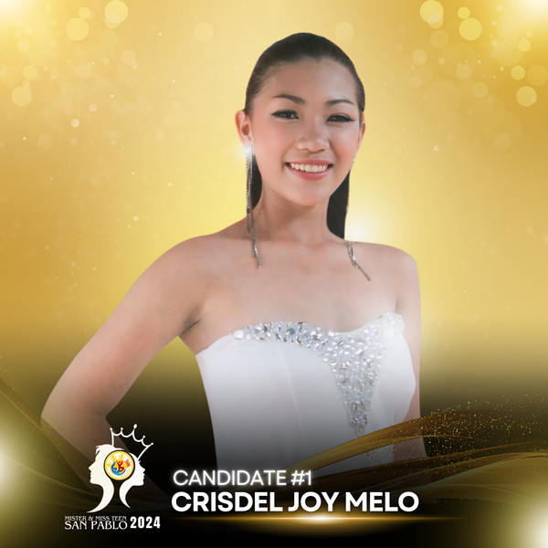 CRISDEL JOY MELO - Mister & Miss Teen San Pablo 2024 - Pageant Vote PH