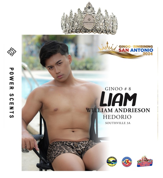 William Andrieson Hedorio - Ginoo at Bb San Antonio SPL 2024 - PS - Pageant Vote PH