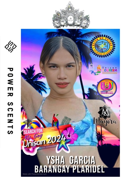 Ysha Garcia - Ms. Gay Unisan 2024 -PowerScentsAmbassadress - Pageant Vote PH
