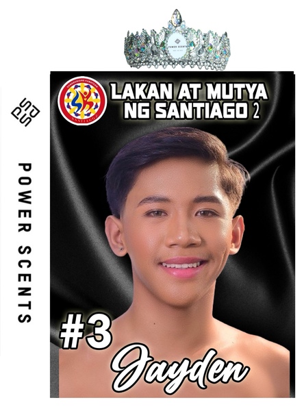 Jayden - Lakan at Mutya ng Santiago 2-Power Scent - Pageant Vote PH