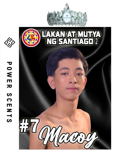 Macoy - Lakan at Mutya ng Santiago 2-Power Scent - Pageant Vote PH