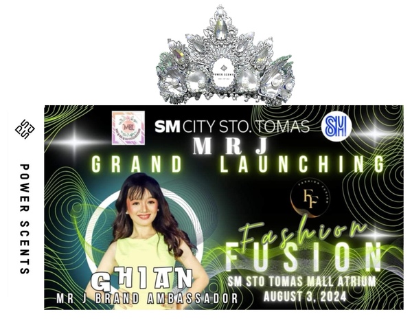 Ghian - MRJ Brand Ambassador - Power Scents Award - Pageant Vote PH