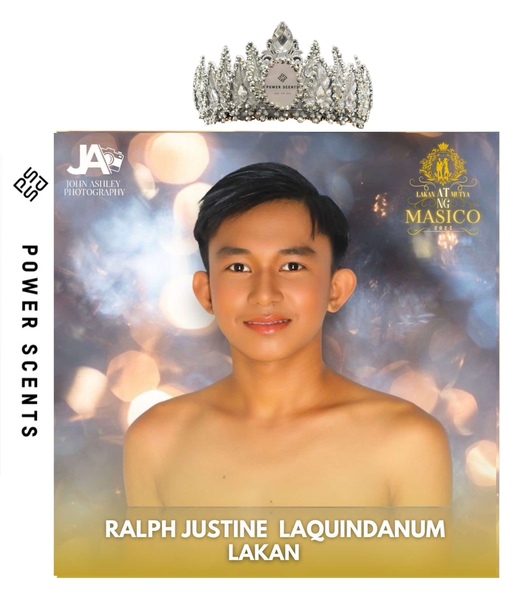 Ralph Justine Laquindanum - Lakan At Mutua ng Masico - Power Scents - Pageant Vote PH