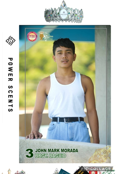 John Mark Morada - Ginoo at Binibini ng Turismo - Power Scents - Pageant Vote PH