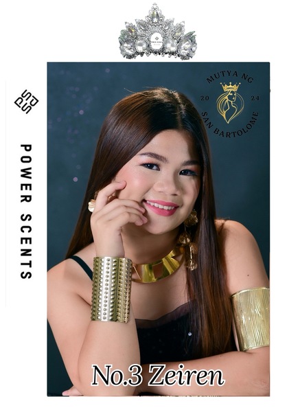 Zeiren - Mutya ng San Bartolome 2024 - Power Scents - Pageant Vote PH
