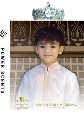 Dryan Gabe M. Belino - Mr & Ms Domenicans 2024 - Power Scents Award - Pageant Vote PH