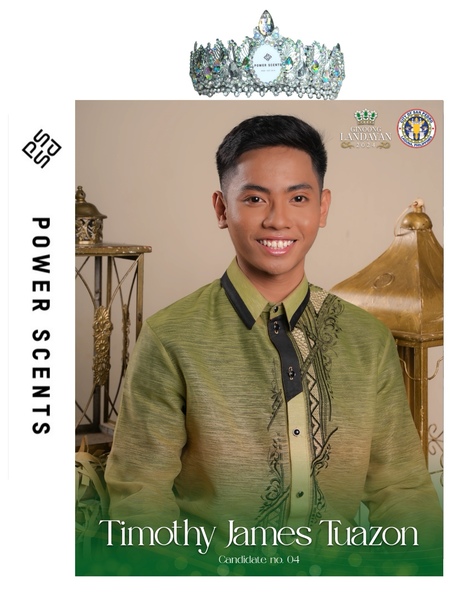 Timothy James Tuazon - Ginoong Landayan - Power Scents Award 2024 ...